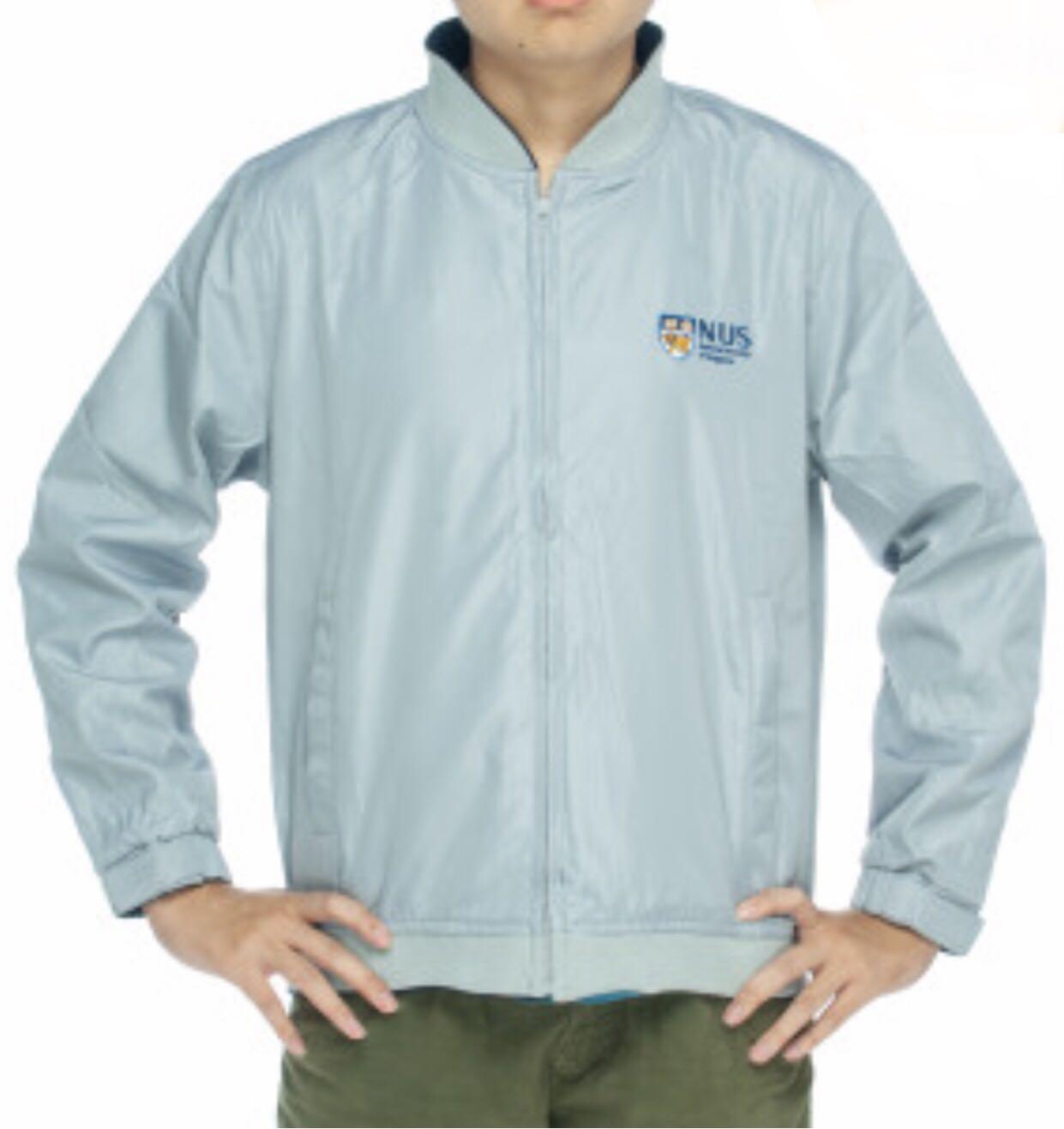 NUS Reversible Polyester Windbreaker Jacket, Men's Fashion, Coats ...