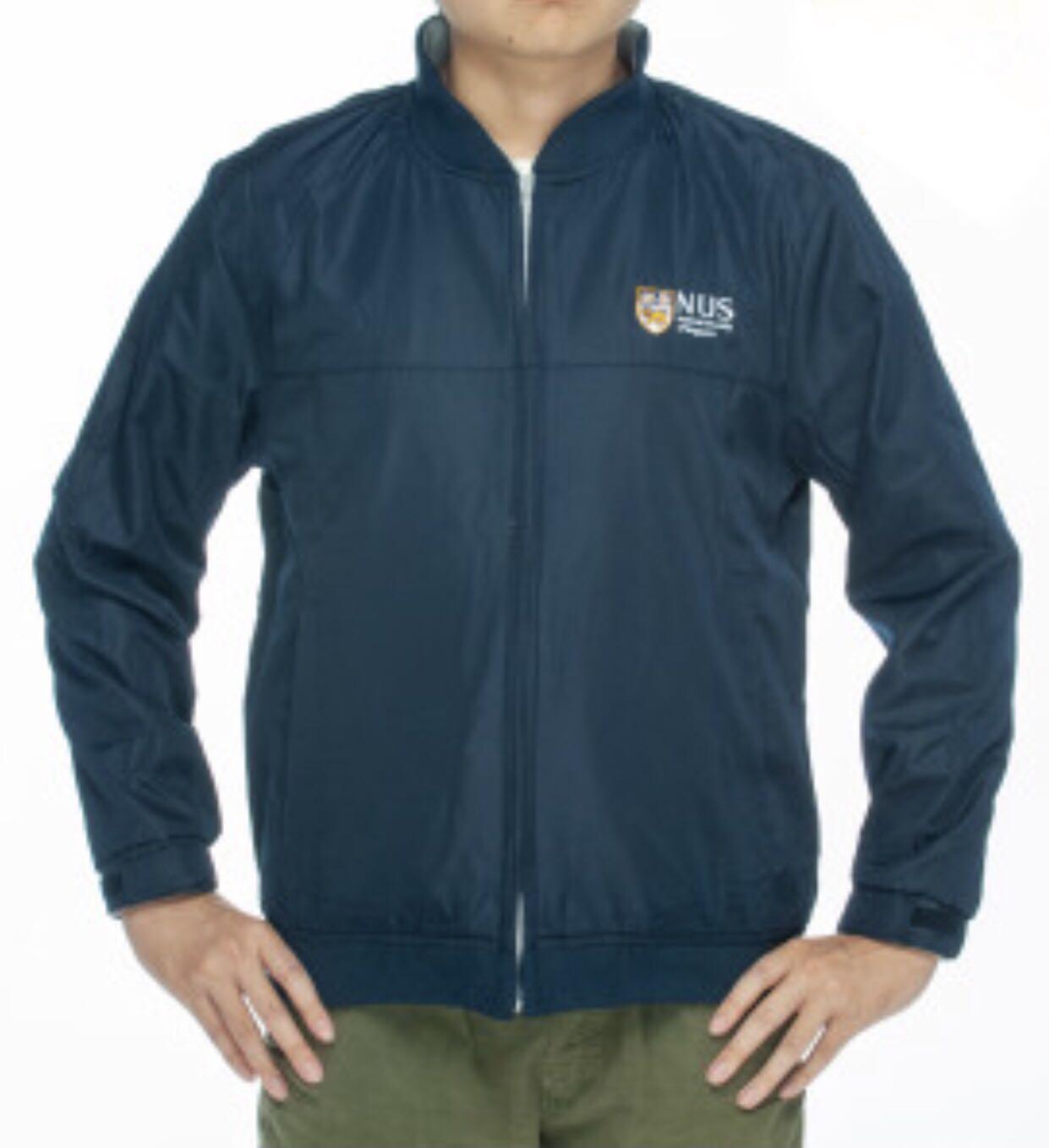 NUS Reversible Polyester Windbreaker Jacket, Men's Fashion, Coats ...