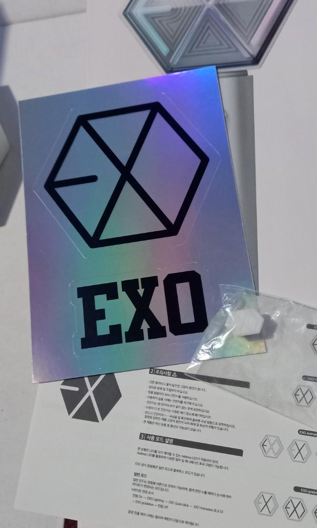 Official EXO Lightstick (Eribong) Version 3, Hobbies & Toys ...