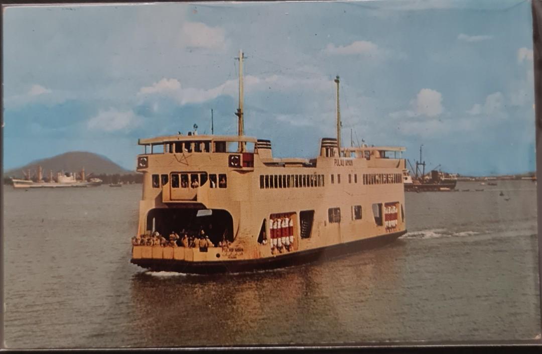 Old Penang Ferry Picture postcard from 1960's To 1990's. 3 unused and 2 ...
