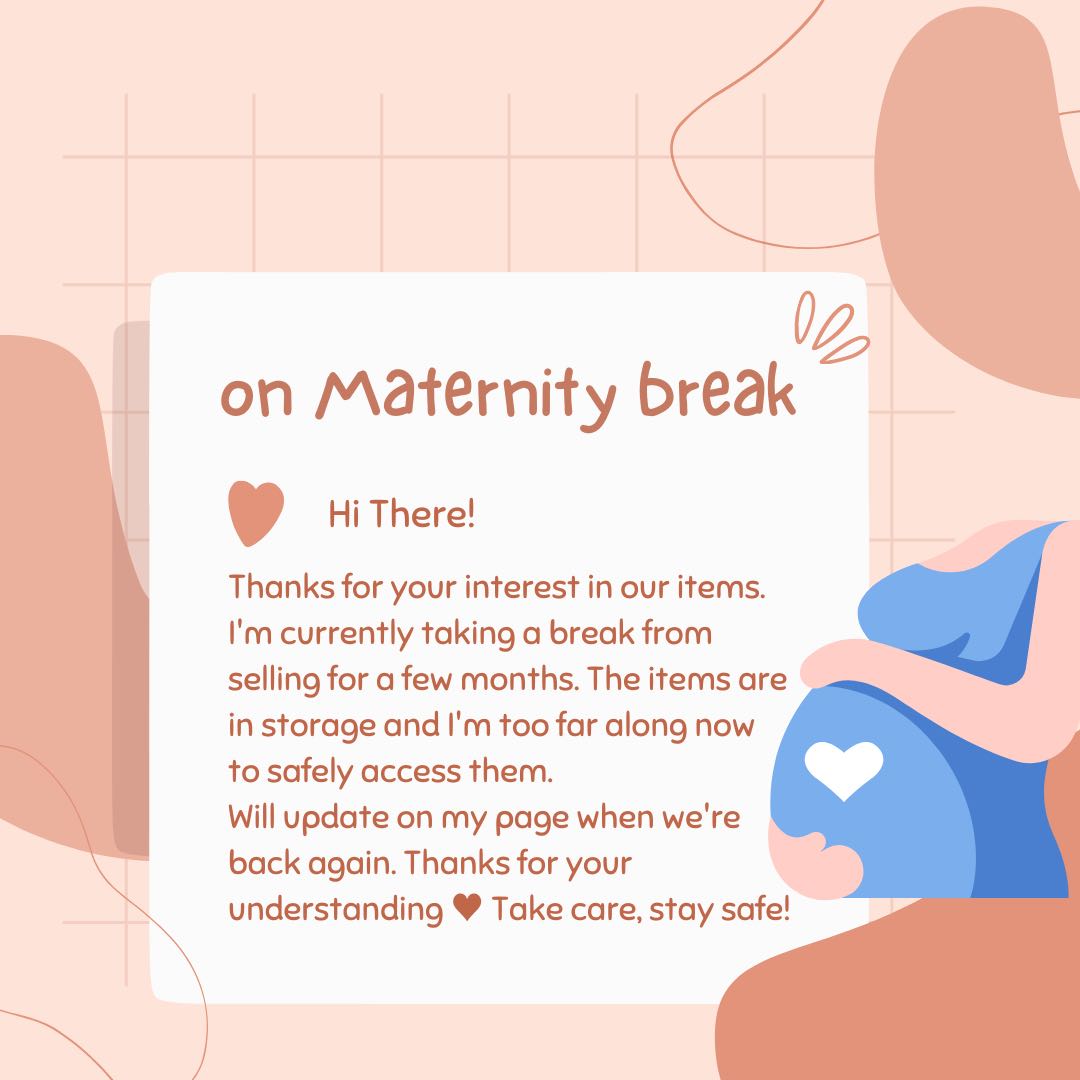 on Maternity break ️, Babies & Kids, Babies & Kids Fashion on Carousell