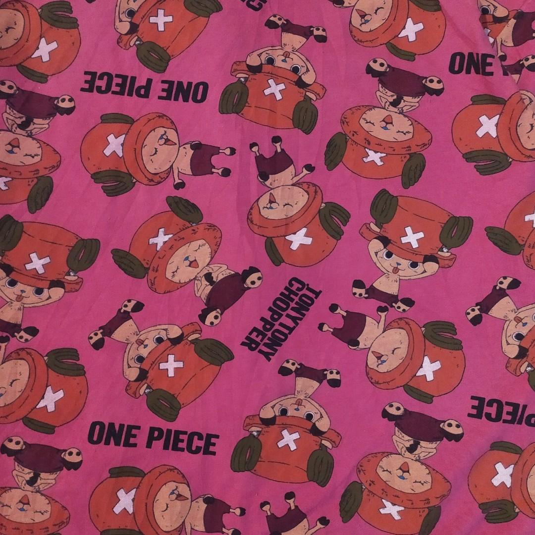 ONE PIECE "TONY TONY CHOPPER" ALL OF PRINT ZIP HOODIE, Fesyen Pria ...