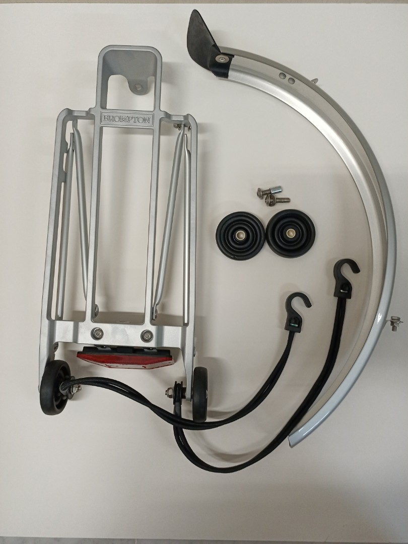 Original Brompton Rear Rack Kit, Sports Equipment, Bicycles & Parts ...