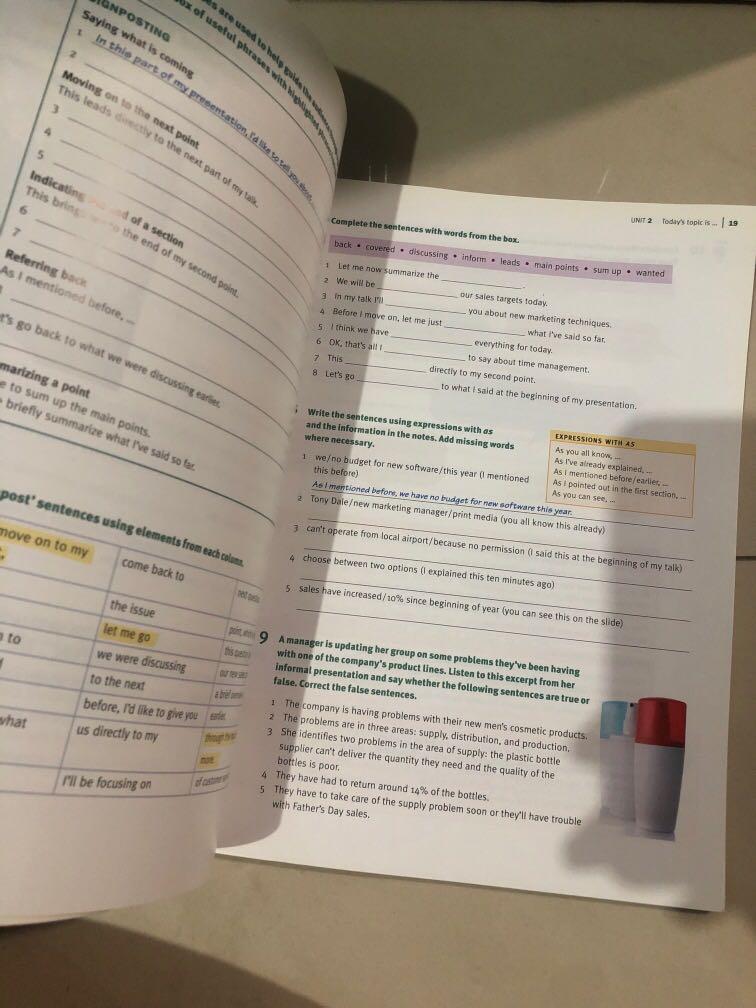 Oxford Business English - English for Presentations, Hobbies & Toys ...