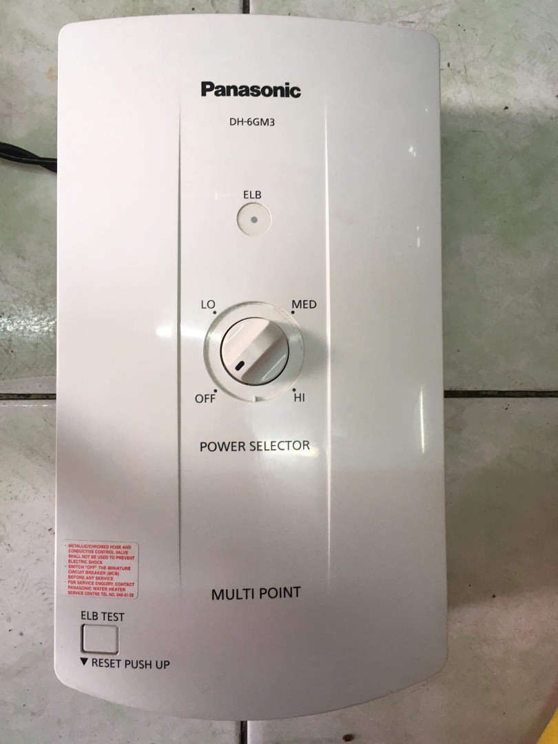 Panasonic multi point water heater, TV & Home Appliances, Water Heater ...