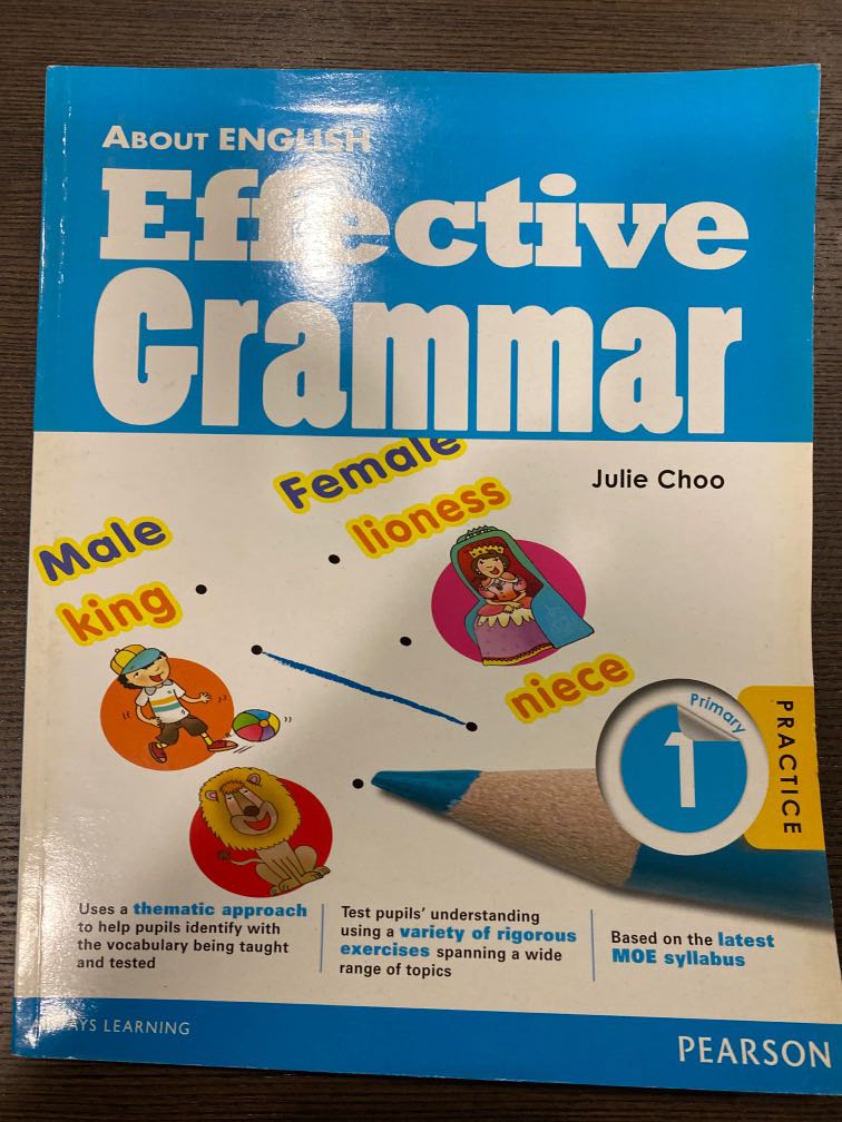 Pearson Effective Grammar Primary 1, Hobbies & Toys, Books & Magazines ...
