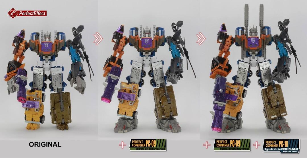 Perfect Effect Transformer PC-10 Upgrade Kit for Combiner Wars Bruticus ...