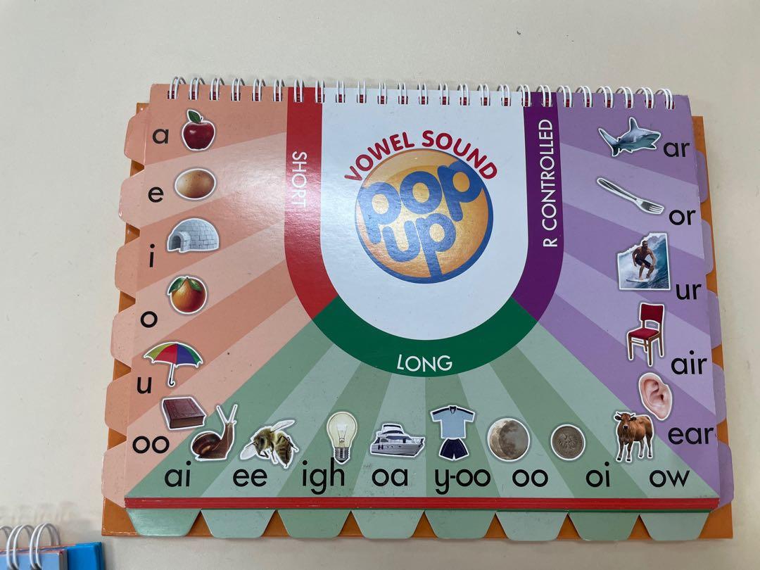 Phonics and Grammar pop-up, Hobbies & Toys, Toys & Games on Carousell