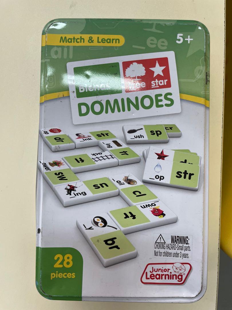 Phonics dominoes, Hobbies & Toys, Toys & Games on Carousell