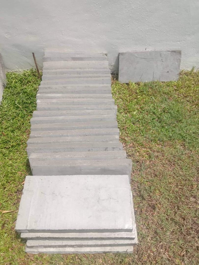 PLAIN STEPS 12X24 INCHES, Furniture & Home Living, Home Decor, Other ...