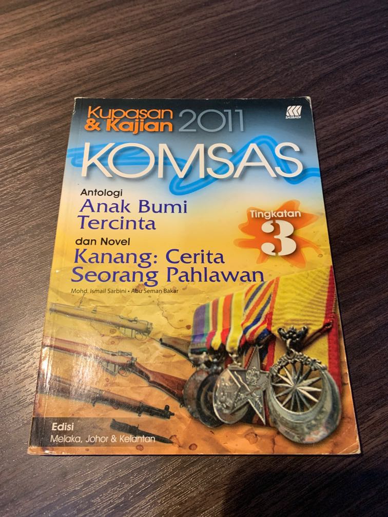 PMR PT3 KOMSAS TINGKATAN 3 ANAK BUMI TERCINTA KANANG CERITA SEORANG ...