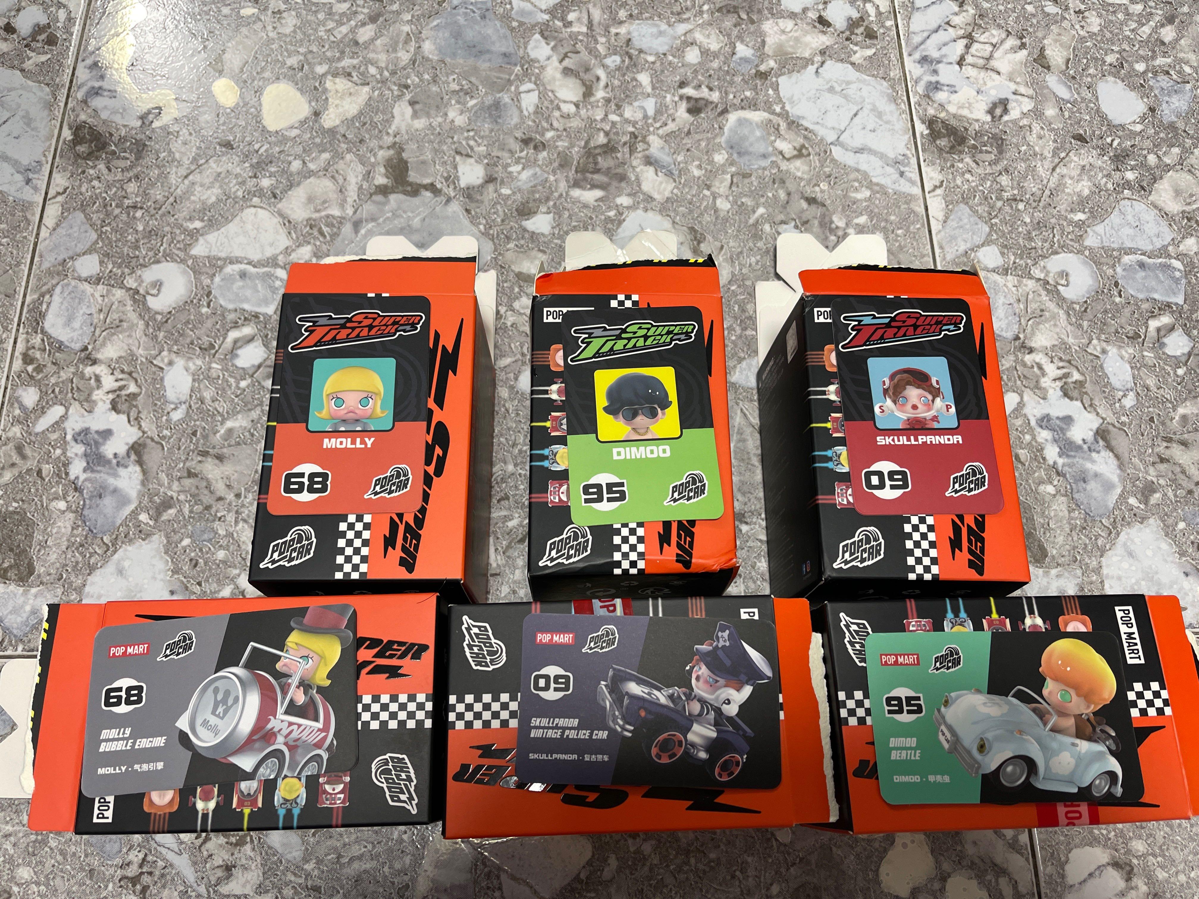 Popmart pop car super track Dimoo/Molly/SP, Hobbies & Toys, Toys ...