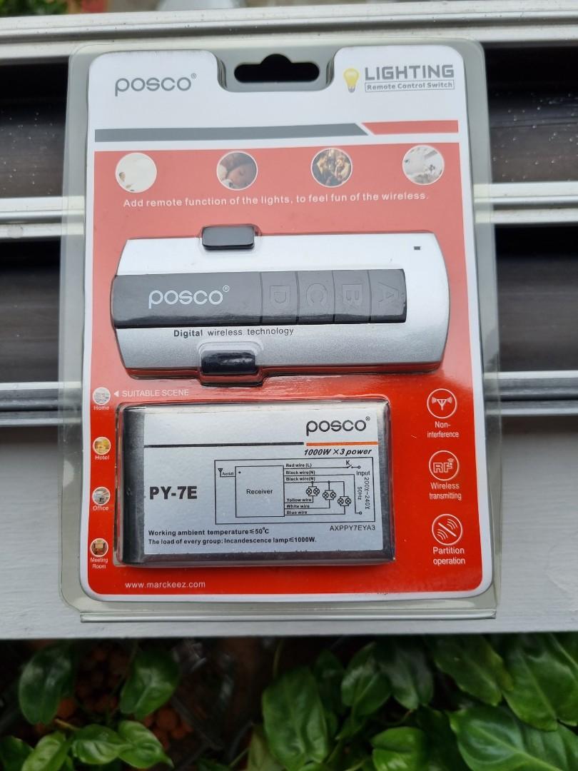 Posco light remote control, Computers & Tech, Parts & Accessories ...