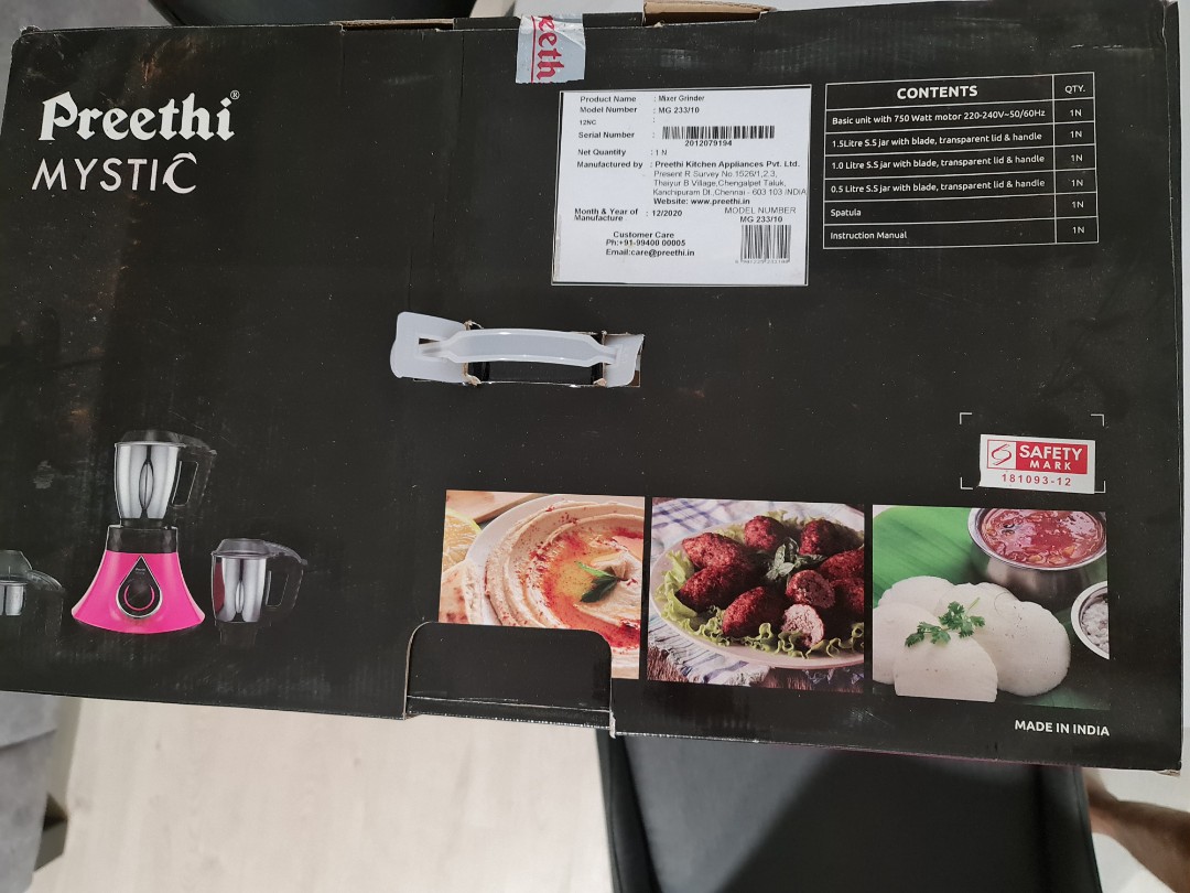 Preethi Mystic, Furniture & Home Living, Kitchenware & Tableware ...