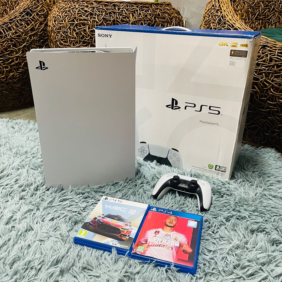 Ps5 disc used, Video Gaming, Video Game Consoles on Carousell