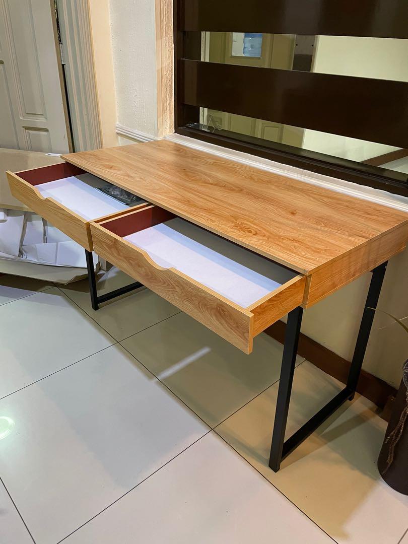 Qoncept Victoria Study Table, Furniture & Home Living, Office Furniture ...