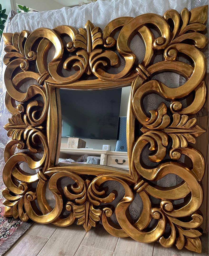 Raisin Handicraft frame with mirror , Furniture & Home Living, Home ...