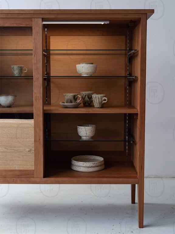 [ready stock in sg]Handmade, Artisanal, No Nails, Cheery Wood Cabinet ...