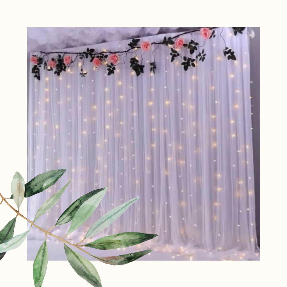 [Rental] Affordable! 3m x 3m Backdrop Stand Rental | Wedding backdrop ...