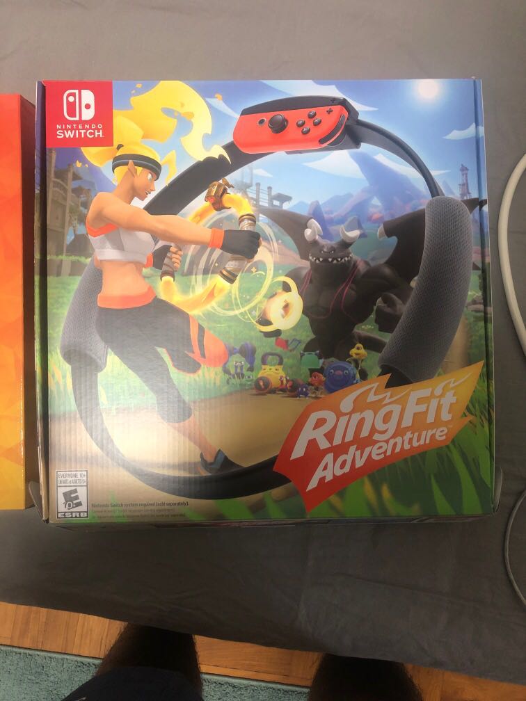 Ring fit adventure Nintendo switch, Video Gaming, Video Games, Nintendo ...
