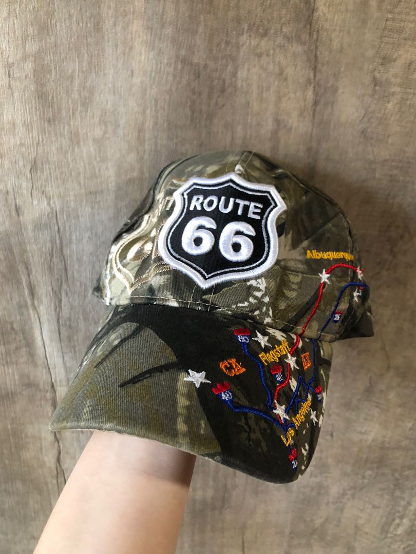 Route 66 Cap US, Men's Fashion, Watches & Accessories, Caps & Hats on ...
