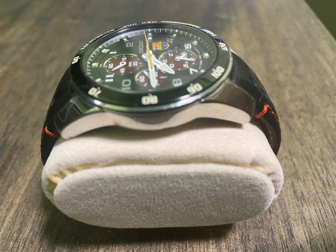 Seiko FC Barcelona Limited Edition Sportura Quartz Alarm Chronograph ...