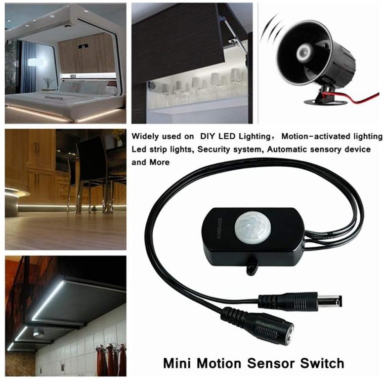 Sensky BS010HL 12V-30V DC 3A PIR Motion Sensor Switch Distance Time Lux ...