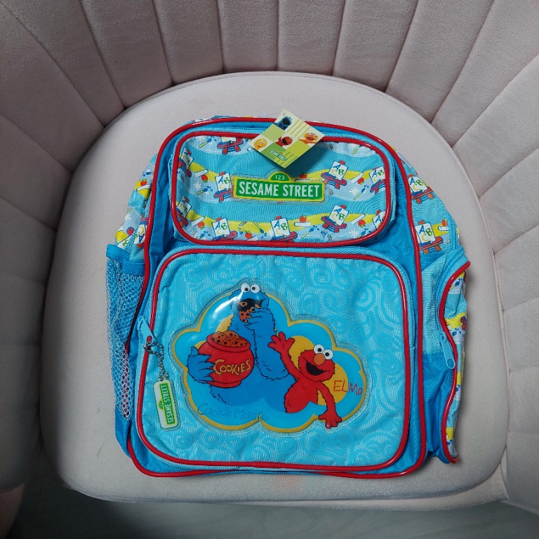 Sesame Street Kids Backpack, Babies & Kids, Babies & Kids Fashion on ...