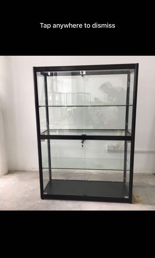 Sgtoydisplay custom glass display cabinet (statue), Furniture & Home ...