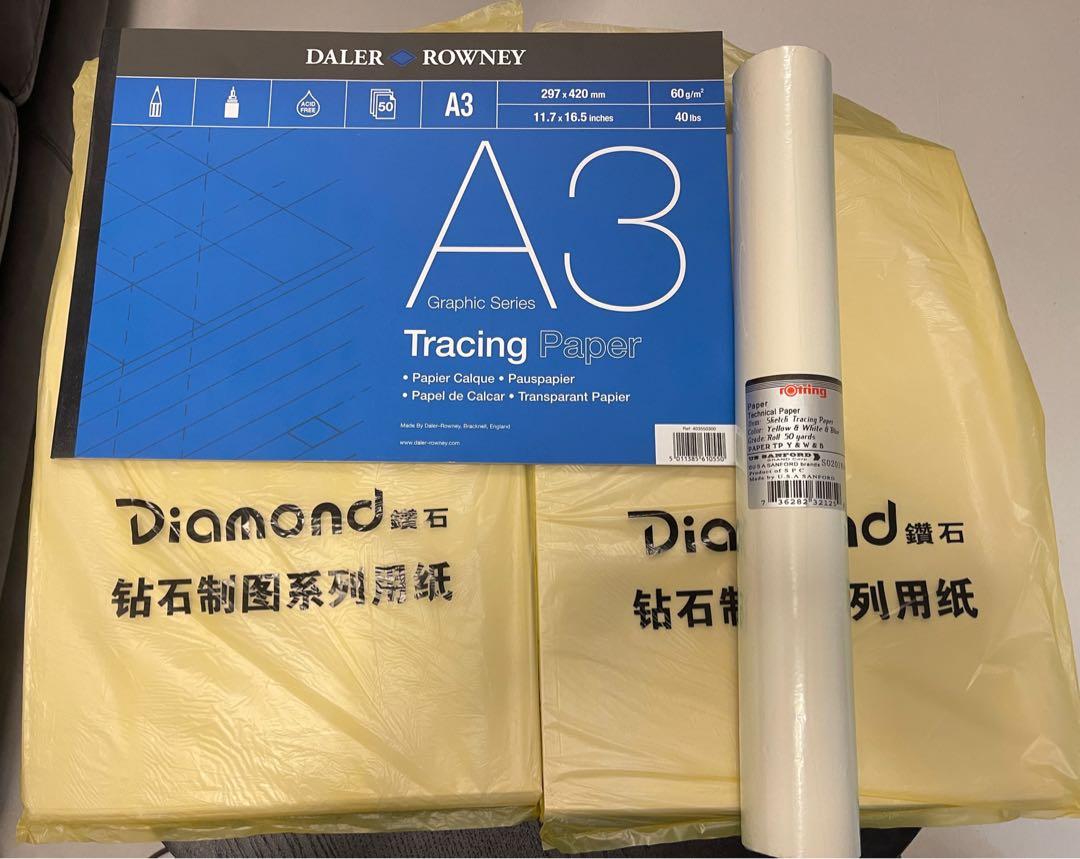 Sketch book & Tracing paper, Hobbies & Toys, Stationery & Craft, Other ...