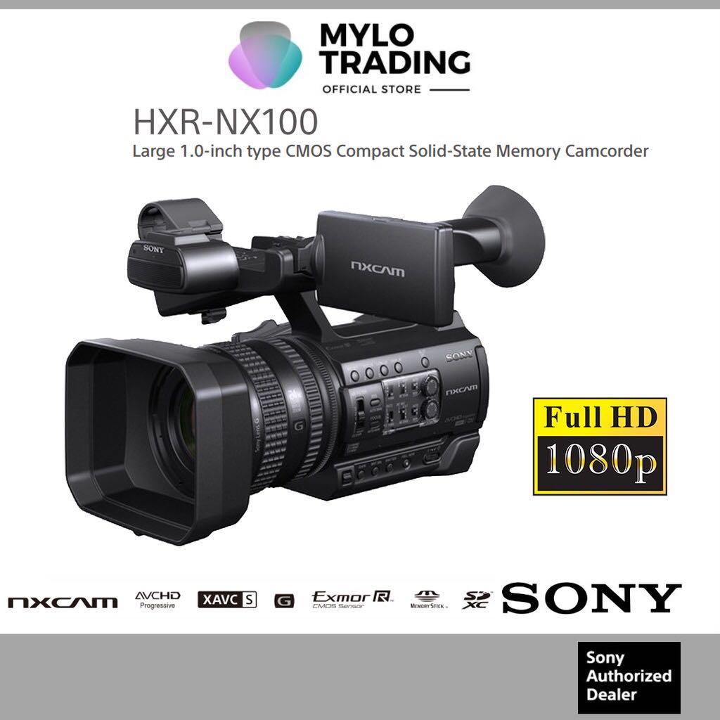 (sold) Sony HXR-NX100 Full HD NXCAM Camcorder, Photography, Video ...