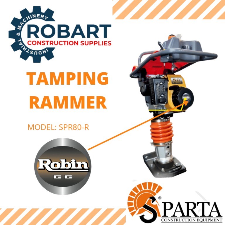SPARTA TAMPING RAMMER SPR80-R, Commercial & Industrial, Construction ...