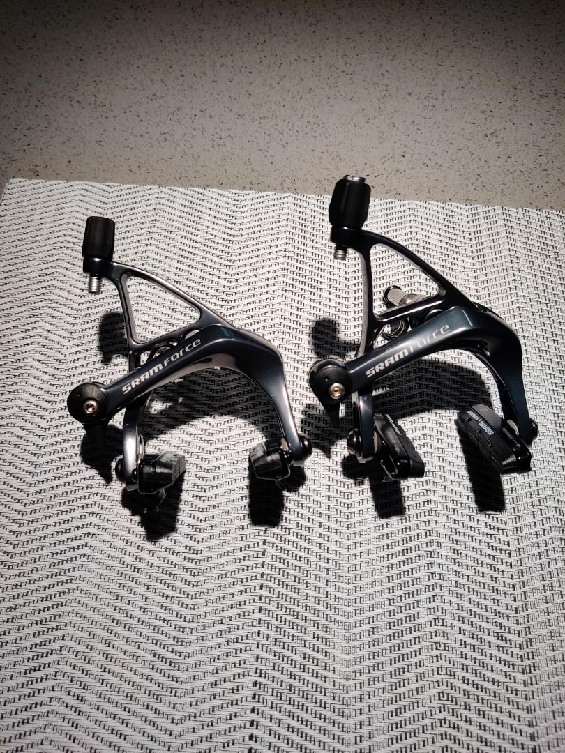 SRAM Force 22 Rim Brake Set Calipers Front+Rear, Sports Equipment ...