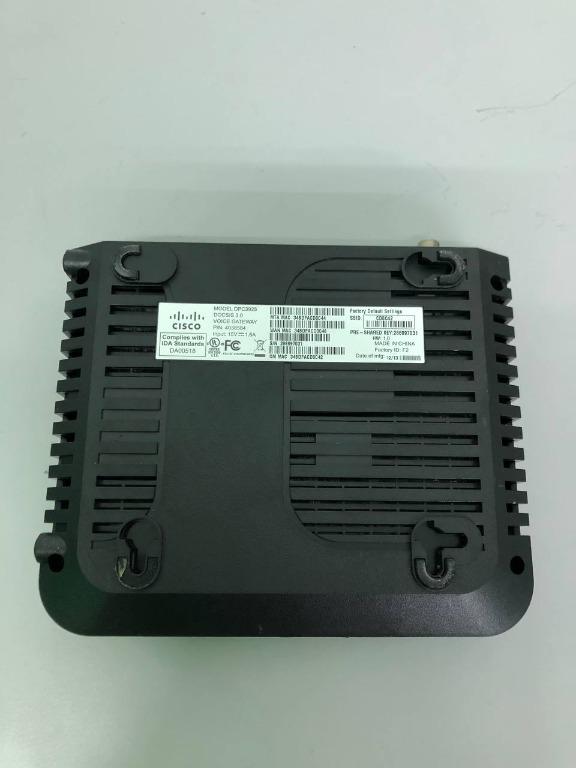 StarHub Cisco DPC3925 Modem, Computers & Tech, Parts & Accessories ...