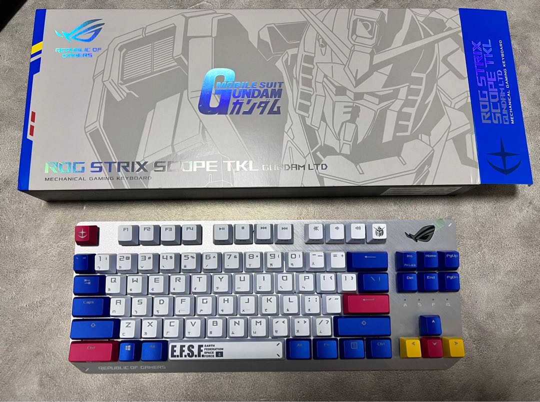 TKL Gaming keyboard - Gundam Edition (Limited), Computers & Tech, Parts ...