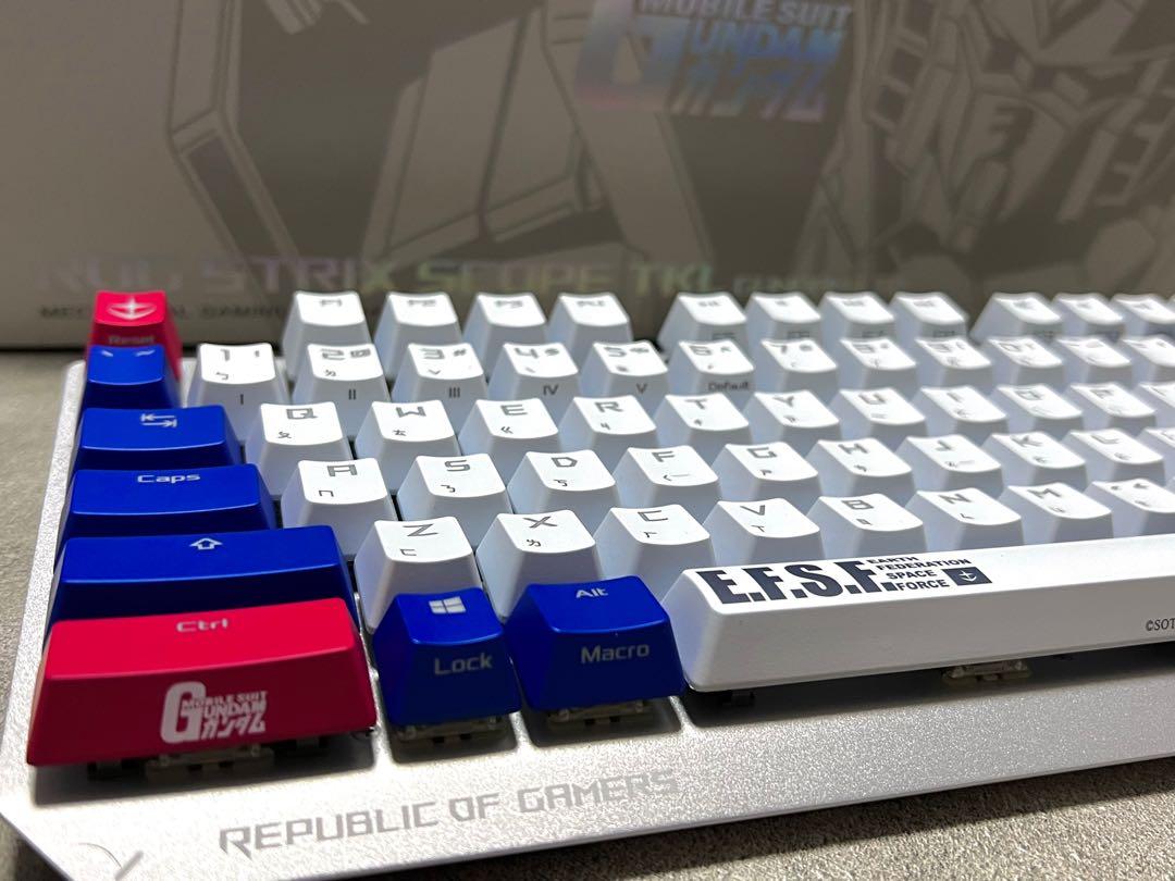 TKL Gaming keyboard - Gundam Edition (Limited), Computers & Tech, Parts ...