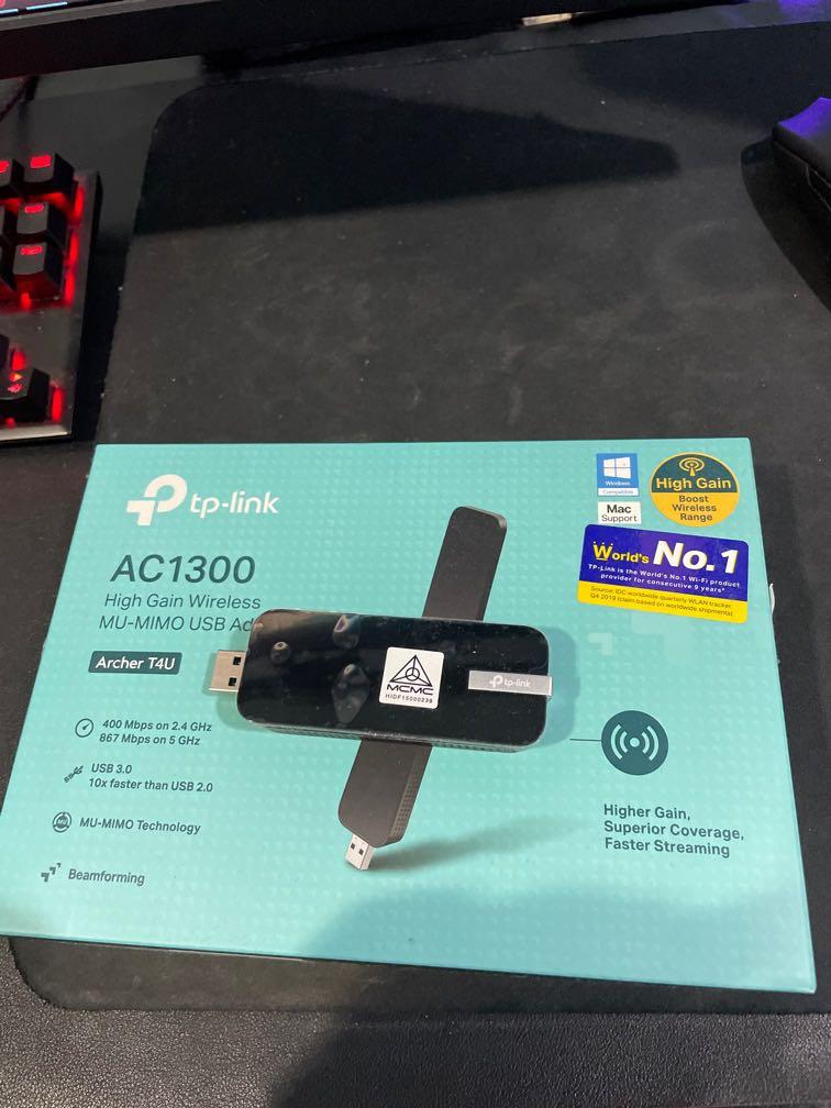 TP link AC1300 Wi-Fi Adapter, Computers & Tech, Parts & Accessories on ...