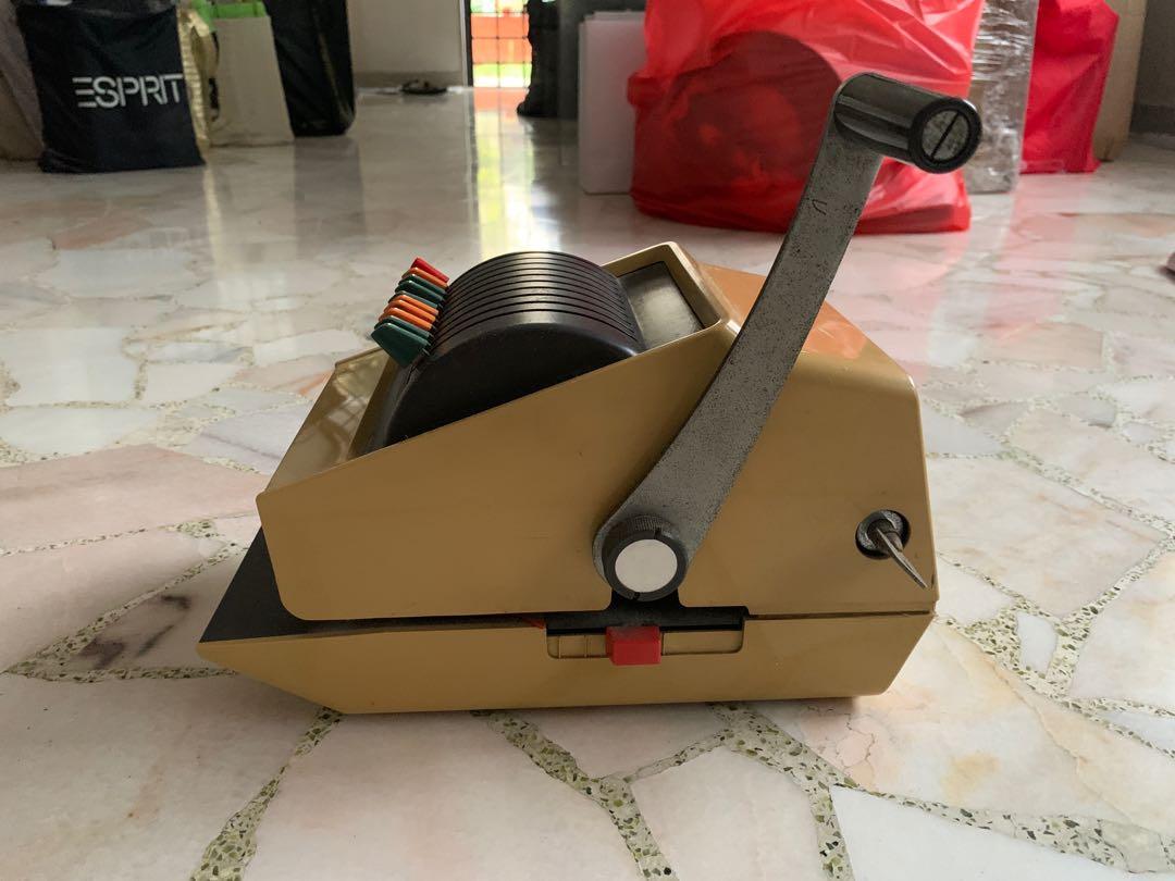 Uchida P-15 Cheque Writer For Sale @$150, Hobbies & Toys, Memorabilia ...