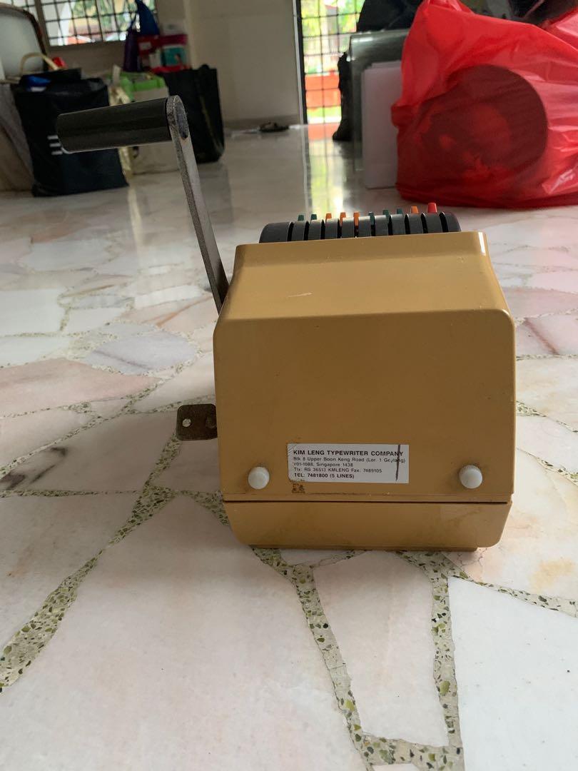 Uchida P-15 Cheque Writer For Sale @$150, Hobbies & Toys, Memorabilia ...