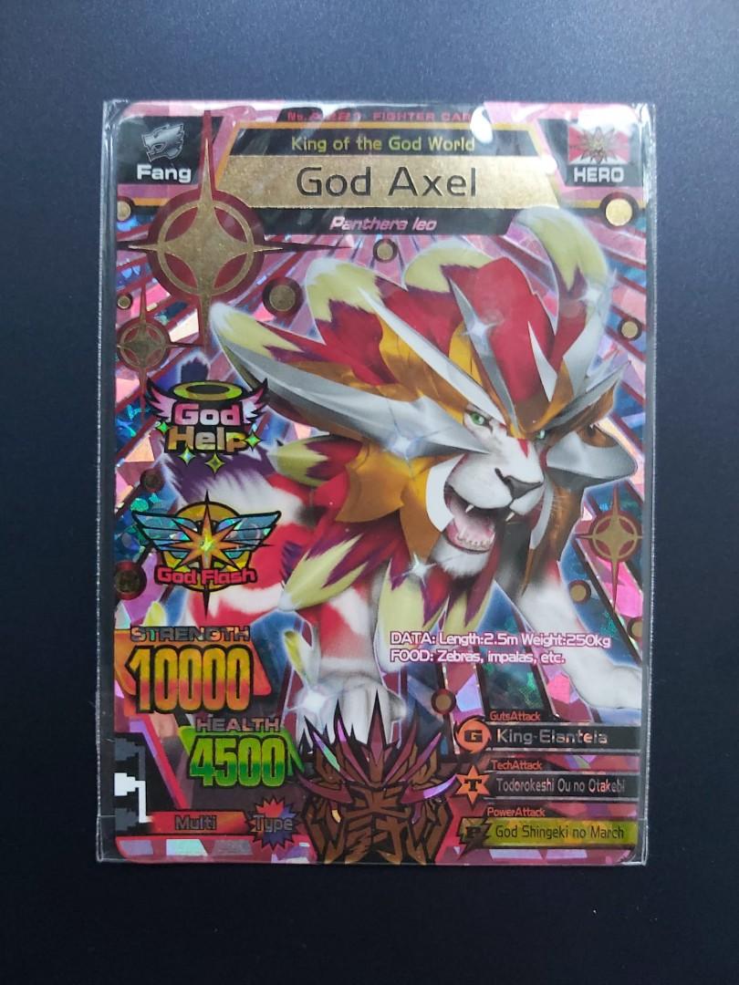 Ultra Rare: God Axel (Animal Kaiser Maximum), Hobbies & Toys, Toys ...