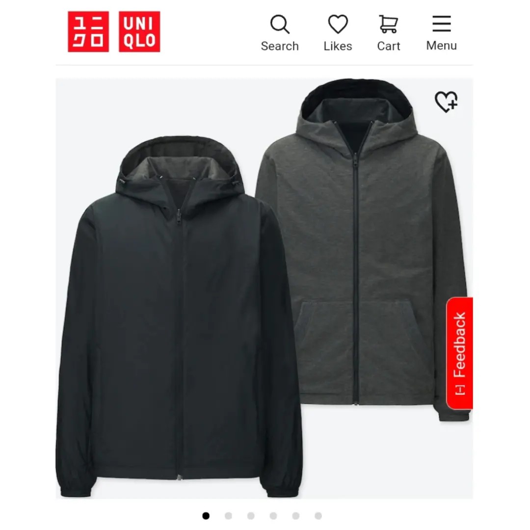 UNIQLO MEN REVERSIBLE JACKET / PARKA, Men's Fashion, Coats, Jackets and ...