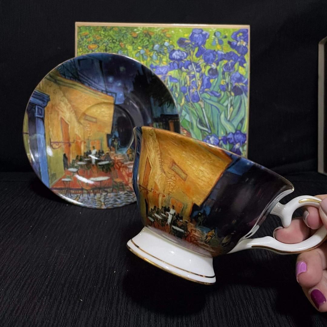 VAN GOGH series tea cup set, Hobbies & Toys, Stationary & Craft ...