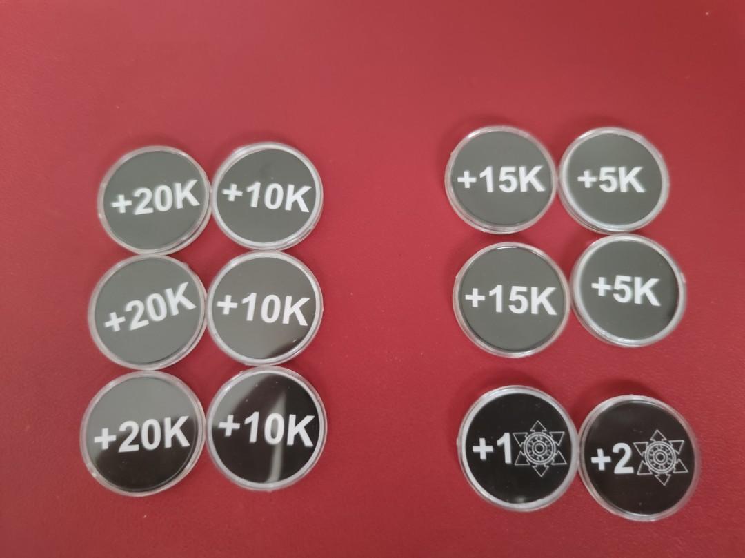 Vanguard Power/Critical Counters, Hobbies & Toys, Toys & Games on Carousell