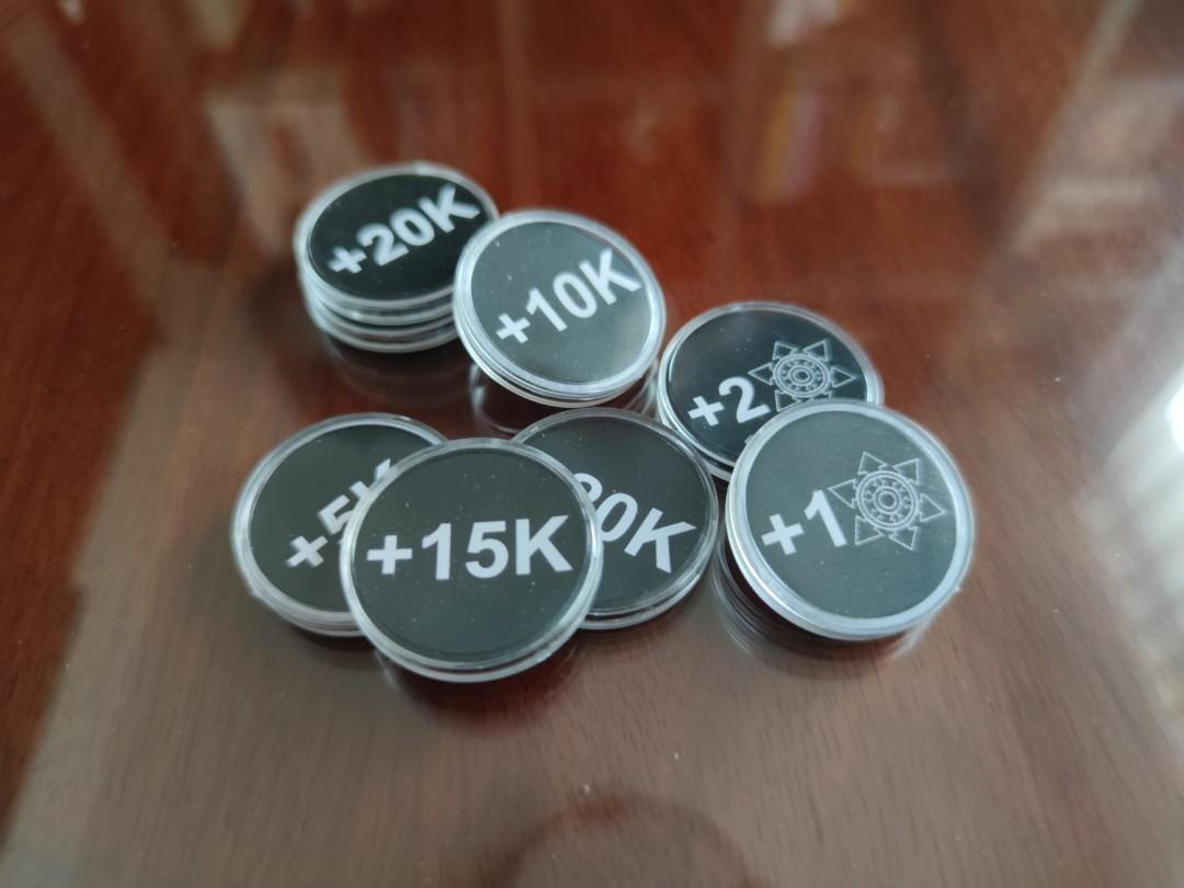 Vanguard Power/Critical Counters, Hobbies & Toys, Toys & Games on Carousell