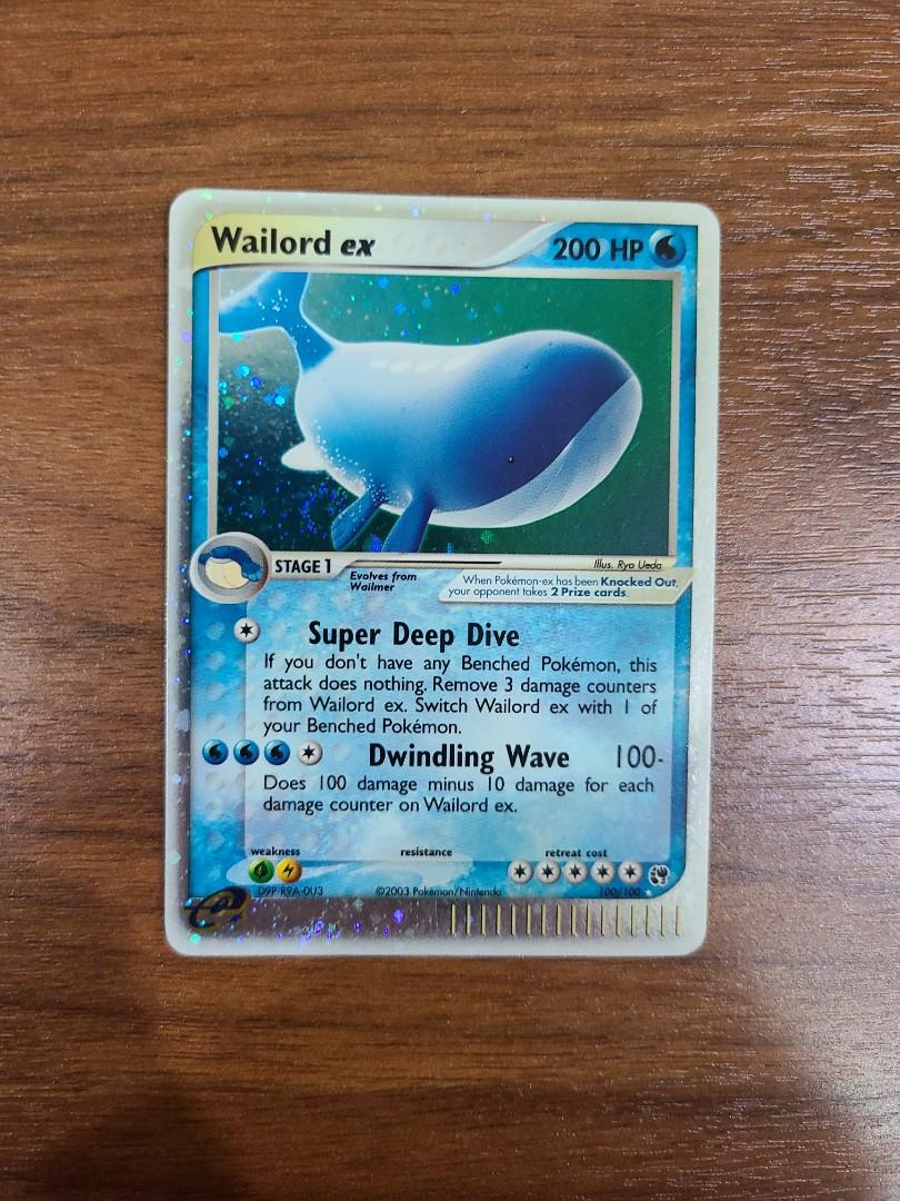 Near Mint Card Sleeve Wailord #25 Prices | Pokemon Japanese Battle ...