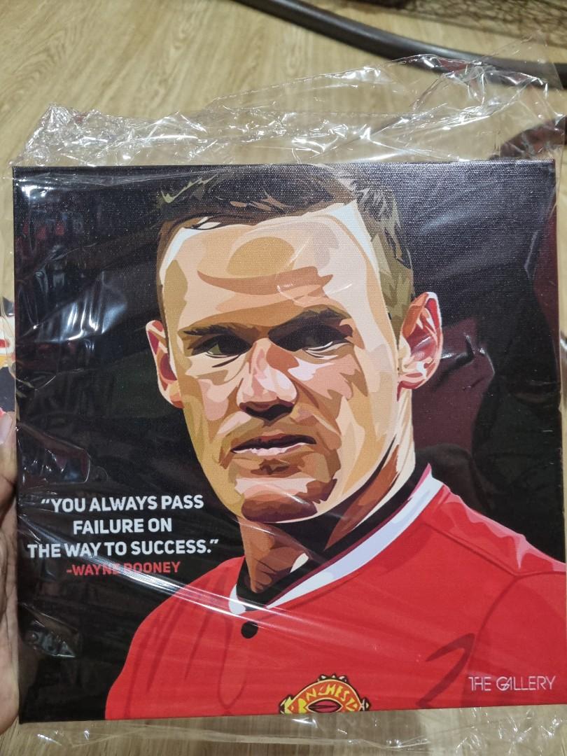 Wayne Rooney Manchester United Popart, Hobbies & Toys, Memorabilia ...