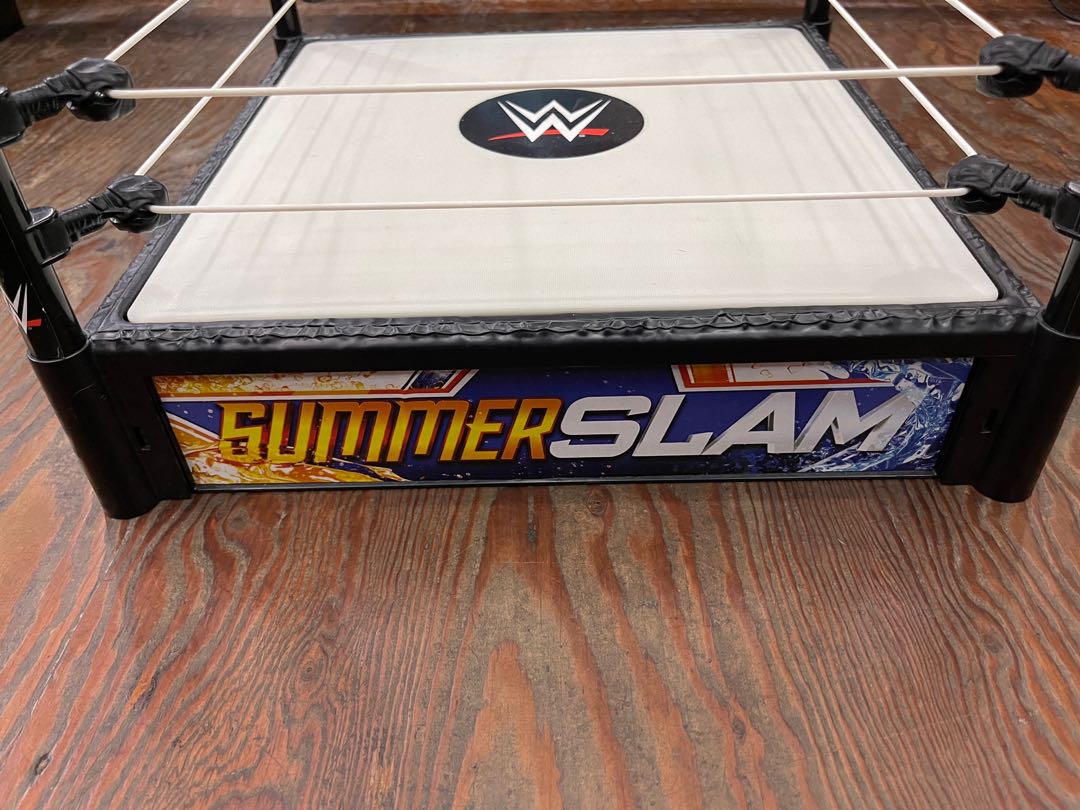 WWE Mattel Double Sided Ringside Summer Slam & Wrestlemania, Hobbies ...