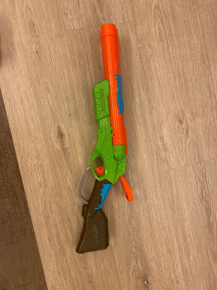 X shot gun including bullets, Hobbies & Toys, Toys & Games on Carousell