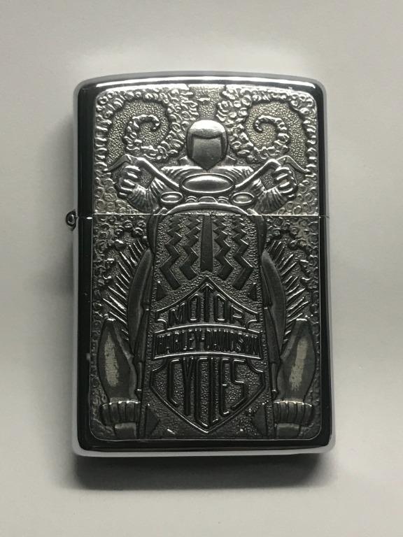 ZIPPO BARRETT SMYTHE HARLEY DAVIDSON "GHOST RIDER" TIRE, Hobbies & Toys ...