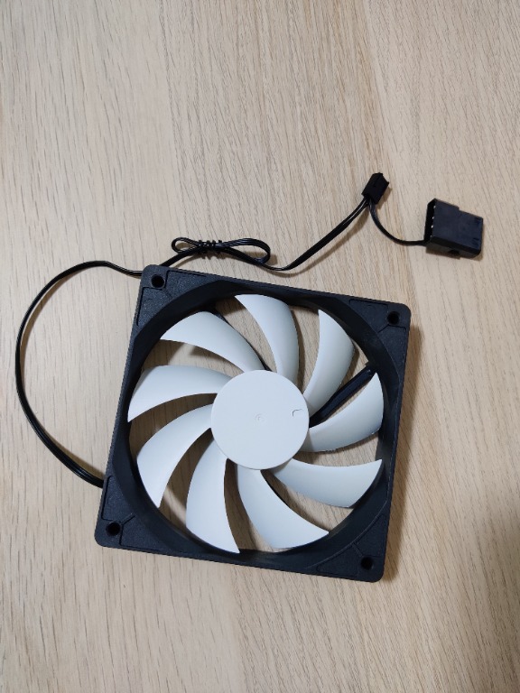120mm Fan Case Fan 3pin Case Fan Tecware Fan White Case Fan, Computers ...